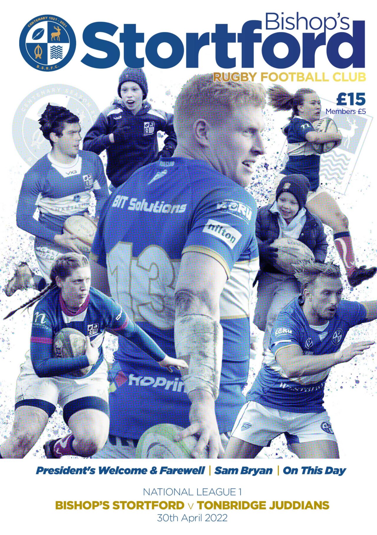 Programmes Archive | The Bishop's Stortford Rugby Club